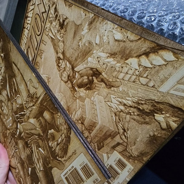 Marvel X-men Laser Engraved Comic Book Cover Art Set of 4 - Etsy