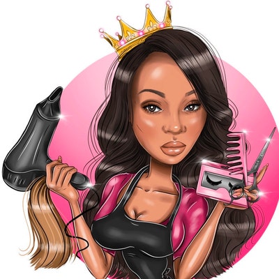 Braider Logo Design Custom Cartoon Portrait for Your Business Logo ...