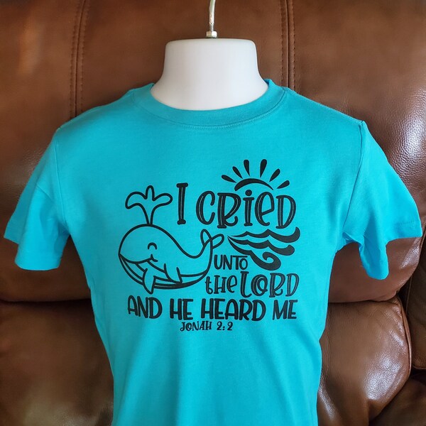 I Cried Unto the Lord Svg, Jonah Svg, Whale Svg, Jonah and the Whale ...