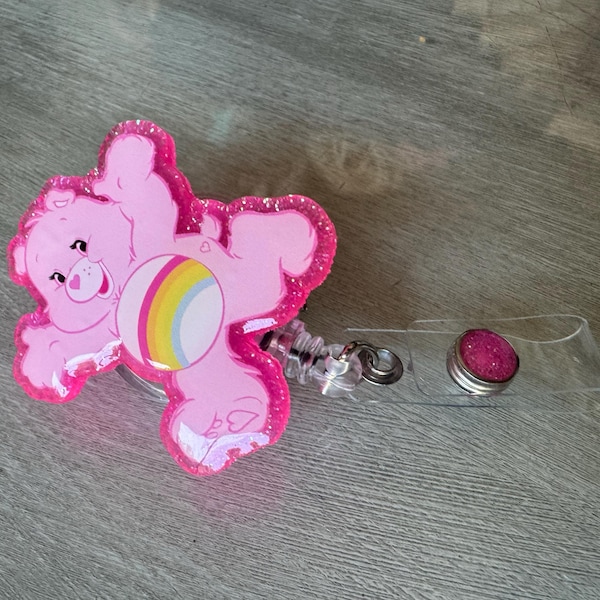 Care Bear Inspired Badge Reels, Friend Bears Badge Reel, Care Bear ...