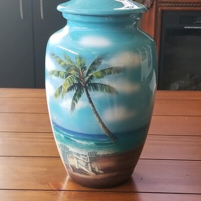 Adult Urn Love White Pigeon Flying Blue Cremation Urn adult - Etsy