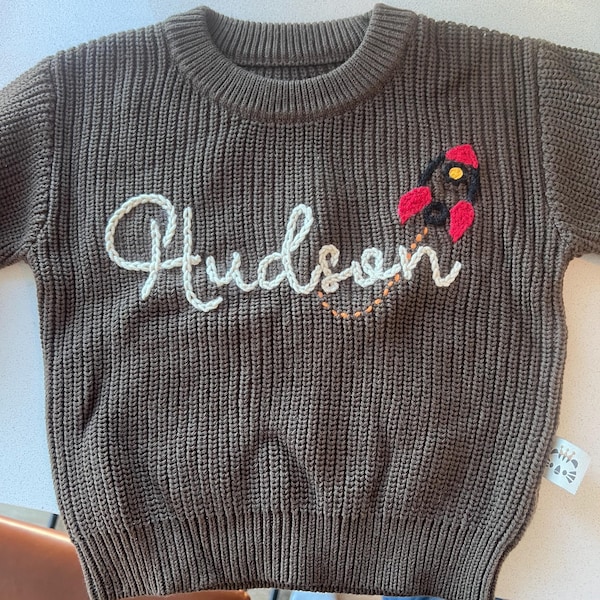 Personalized Kids Baseball Cap Hand Embroidered Caps With Name Toddler ...