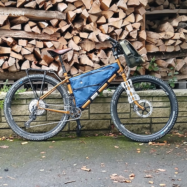 Custom Full Frame Bag for Bikepacking - Etsy