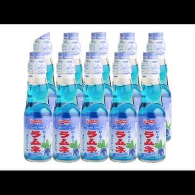Ramune Japanese Soda Variety Pack Japanese Drink Gift Box 5 Count - Etsy