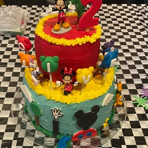 Handmade Edible Fondant RV Camping Cake Topper Set - Etsy