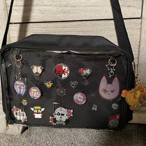 Ita Tote Bag,pins Collection Bag,itabag With Insert,large Tote Bag ...