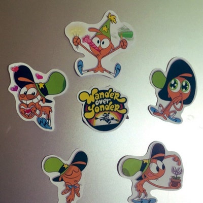 Wander Over Yonder 10 Stickers Set - Etsy