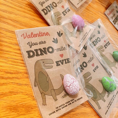 Dinomite Dinosaur Valentines PRINTABLE Dinosaur Valentine Card for Boys ...