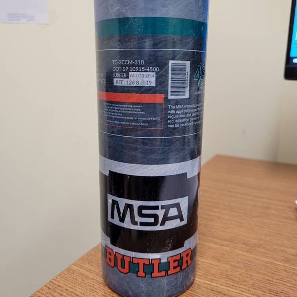 MSA SCBA Bottle 20oz Tumbler - Etsy