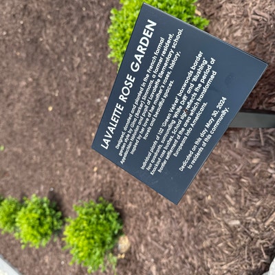 100% Personalized Garden Plaque, 4x6 With 23 Stake, Custom Garden Sign ...