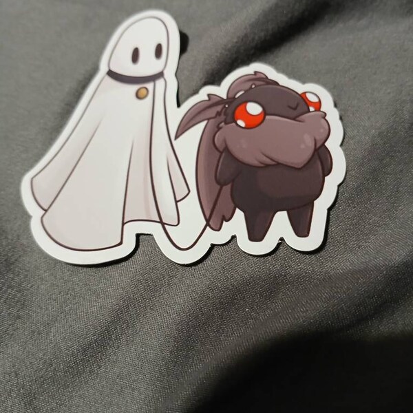 Mothman Magnets! || Cute Cryptid Mothman Magnet Set || Boba Mothman ...