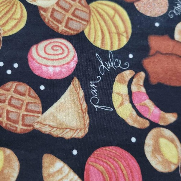 Mexican Sweet Bread- Pan Dulce- Cotton Fabric - Etsy