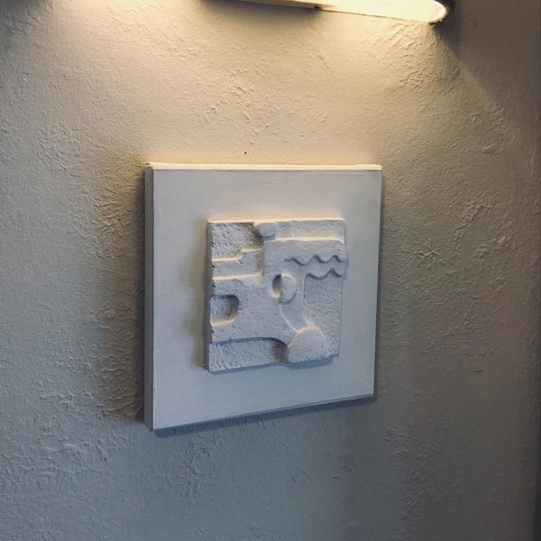 Female Body Sculpture | Wall Decor | Plaster Sculpture | Figure Study ...
