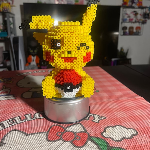 Instant Download!! 3D Perler Beads Pattern to Build This Fun Block ...
