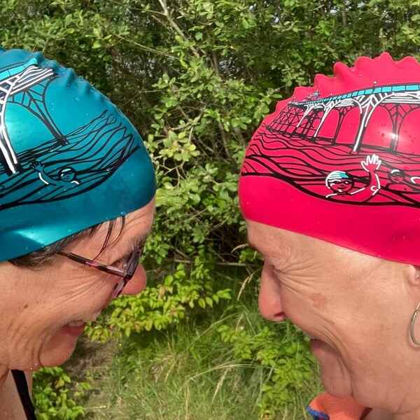 Swim Cap - "medusa" by Nancy Farmer - Beautiful and Unusual All-over ...