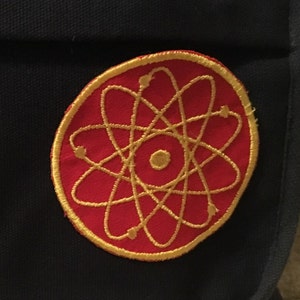 Iron-on Patch ATOM - Etsy
