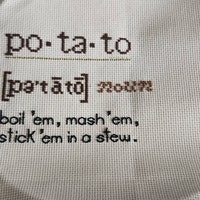 Potato Samwise Quote, Cross Stitch PATTERN Instant Download Samwise ...