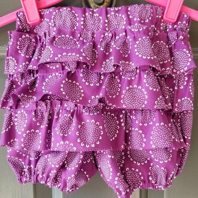 Ruffle Bloomers Pattern Ruffles Nb Size 6 PDF Instant - Etsy