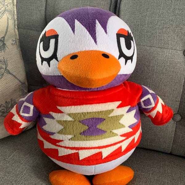 Papi Animal Crossing Plush Toy Papi Lazy Horse Villager Animal Crossing ...