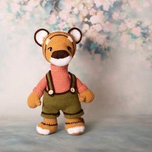 Crochet Pattern Tiger Louis Amigurumi PDF - Etsy