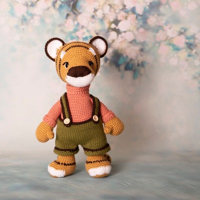 Crochet Pattern Tiger Louis Amigurumi PDF - Etsy