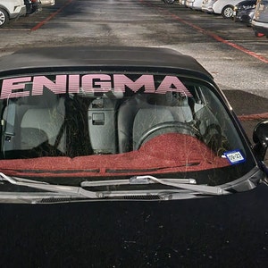 Financial Mistake Window Decal Windshield Banner Car - Etsy