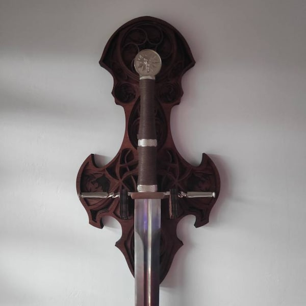 Tariff & Fast Shipping Free! Wooden Wall Mount for Hand and a Half ...