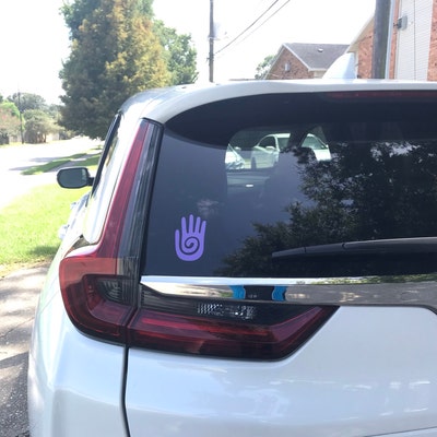 Healing Hand Symbol Vinyl CAR DECAL Reiki Hopi Protection Sticker - Etsy