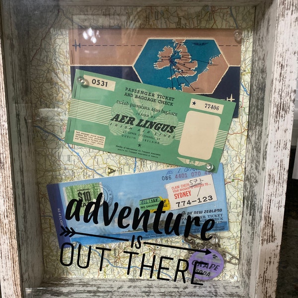 Adventure is Out There Vinyl Decal | Water Bottle Decal | Car Window ...