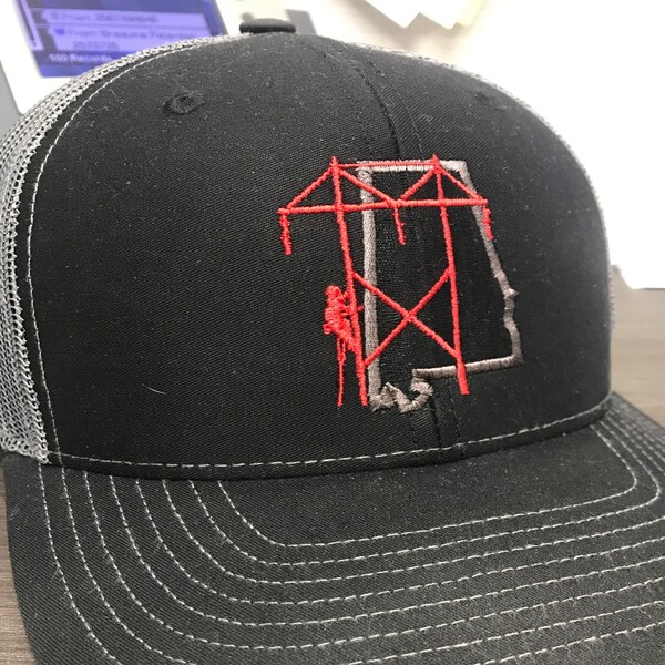 Any Colors Lineman American Flag Embroidered Hat, Transmission Lineman ...