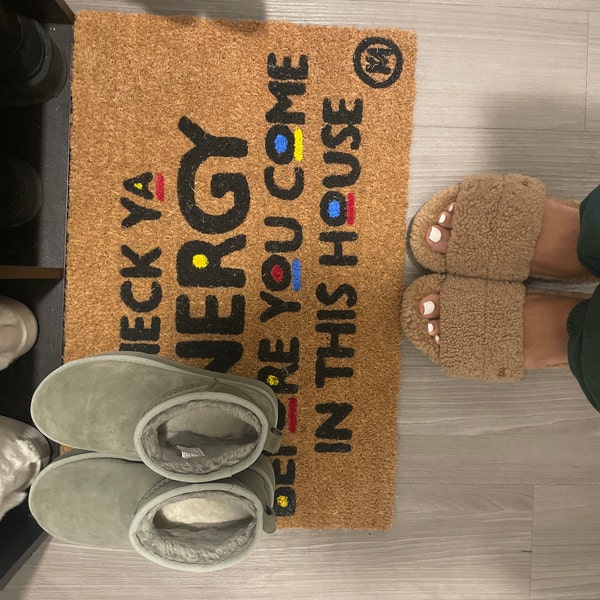 Get Tah Steppin Doormat Mat | Funny Doormat | Martin Theme Doormat ...