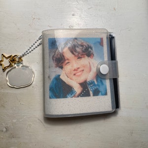 4 INCH Kpop Photocard Binder Mini Binder K-pop Photo Collect Book Photo Card Storage Kpop Binder ...