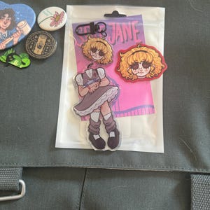 Split Doll Glossy Vinyl Sticker Set - Etsy