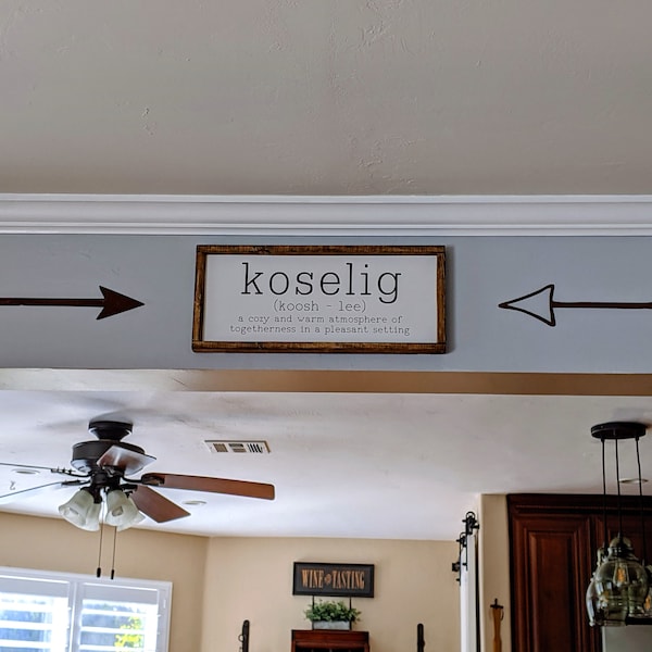 Koselig Sign Norwegian Gift Scandinavian Home Decor Style Norge Wall ...