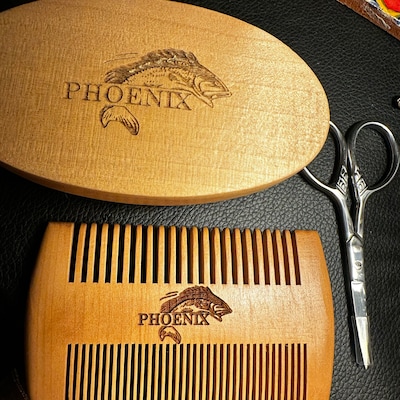 Wooden Comb for Men Hair Comb Personalized Beard Neem Comb Custom for ...