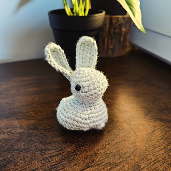 NO SEW Baby Rabbit Crochet Pattern - Amigurumi Rabbit - Crochet Small ...