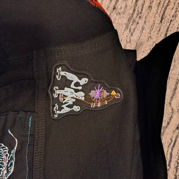 Afterlife Embroidered Patch. Gaming Inspired Patches. Iron on Backing ...