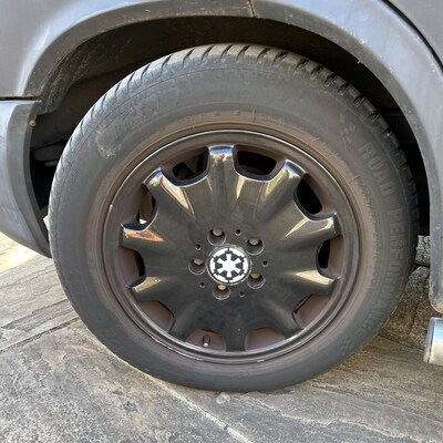 Metal Stickers Custom Car / Wheels Center Cap Logo Badge Wheel Trims ...