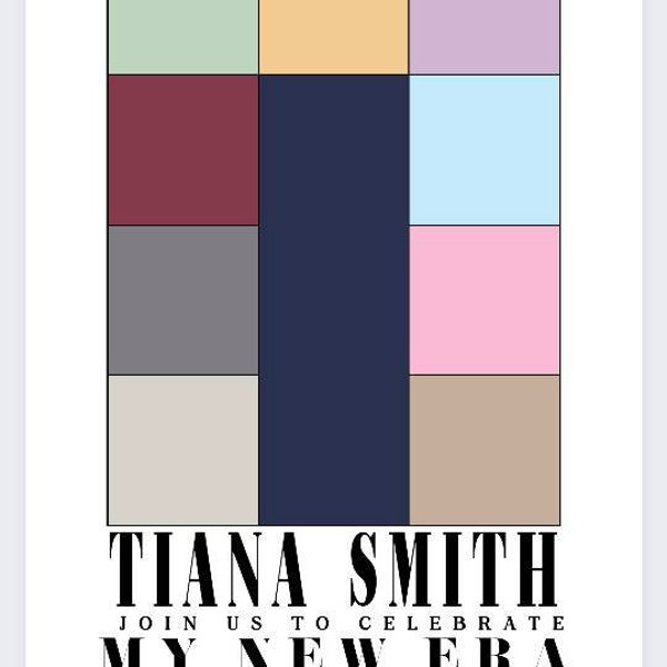 Swiftie Birthday Invitation | Editable Pool Party Invitation | Swiftie ...