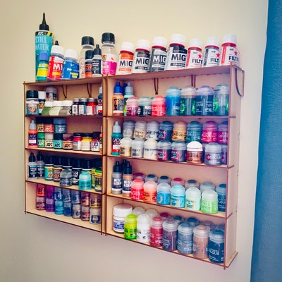 TTG Modular Standing/hanging Paint Rack 32 to 43 Paints - Etsy