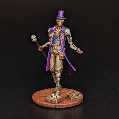 Automaton Mechanical Man Robot Miniature Table Top Games, Painting ...