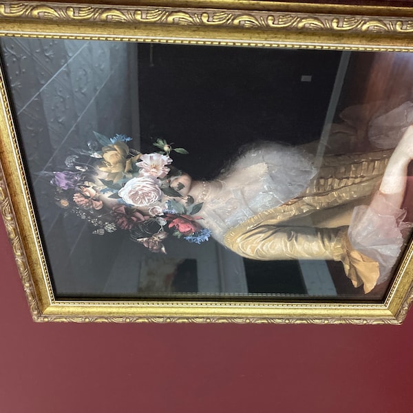 Altered Art Portrait No. 15, Collage Art, Vintage Portrait, Wall Art ...