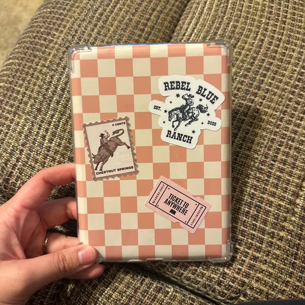 Book Club Member Card Vinyl Sticker Book Club Gift Kindle Sticker ...