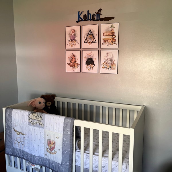 Wizard Inspired Prints Set You Get All 6 Prints Great for House Decor ...