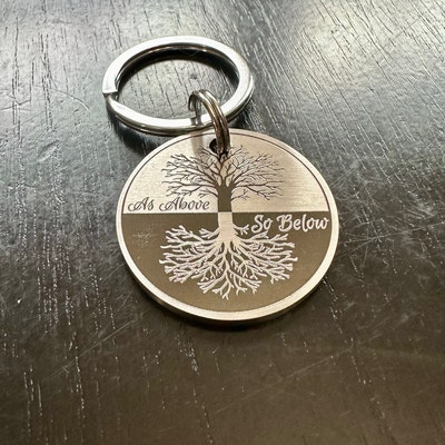 Nordic Viking Dog Tag, Norse Viking Runes Keyring, Tribal Celtic Aztec ...