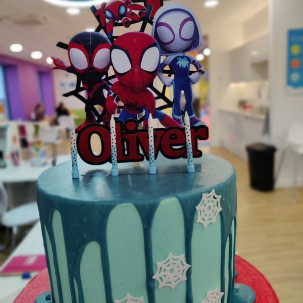 Personalised Car Theme Cake Topper for Young Kids - Quick Dispatch ...