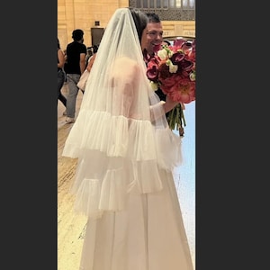 Veil Embtoidery Wedding Veil for the Bride With Embroidery Will Make ...