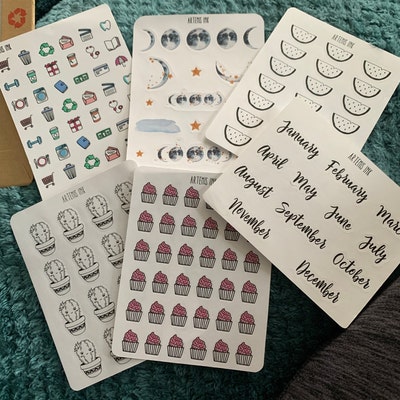 Crystal Moon Planner Stickers for Bullet Journals and Planners Planner ...