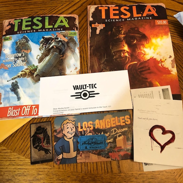Un-official Handmade Fallout Magazines / Journals / Books - Etsy