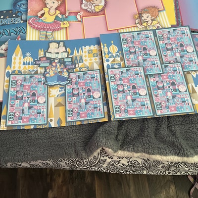 Disney Scrapbook Pages Princess and the Frog Readymade Pages 12x12 ...